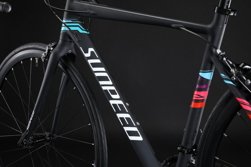 Bicicleta de ruta SUNPEED TRITON, negro, talla 53 – Bike504